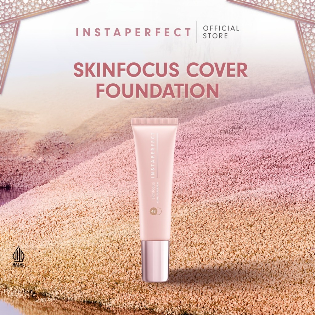Jual Instaperfect Skinfocus Cover Foundation 30 ml (Real Skin High Coverage, Breathable Comfort ...