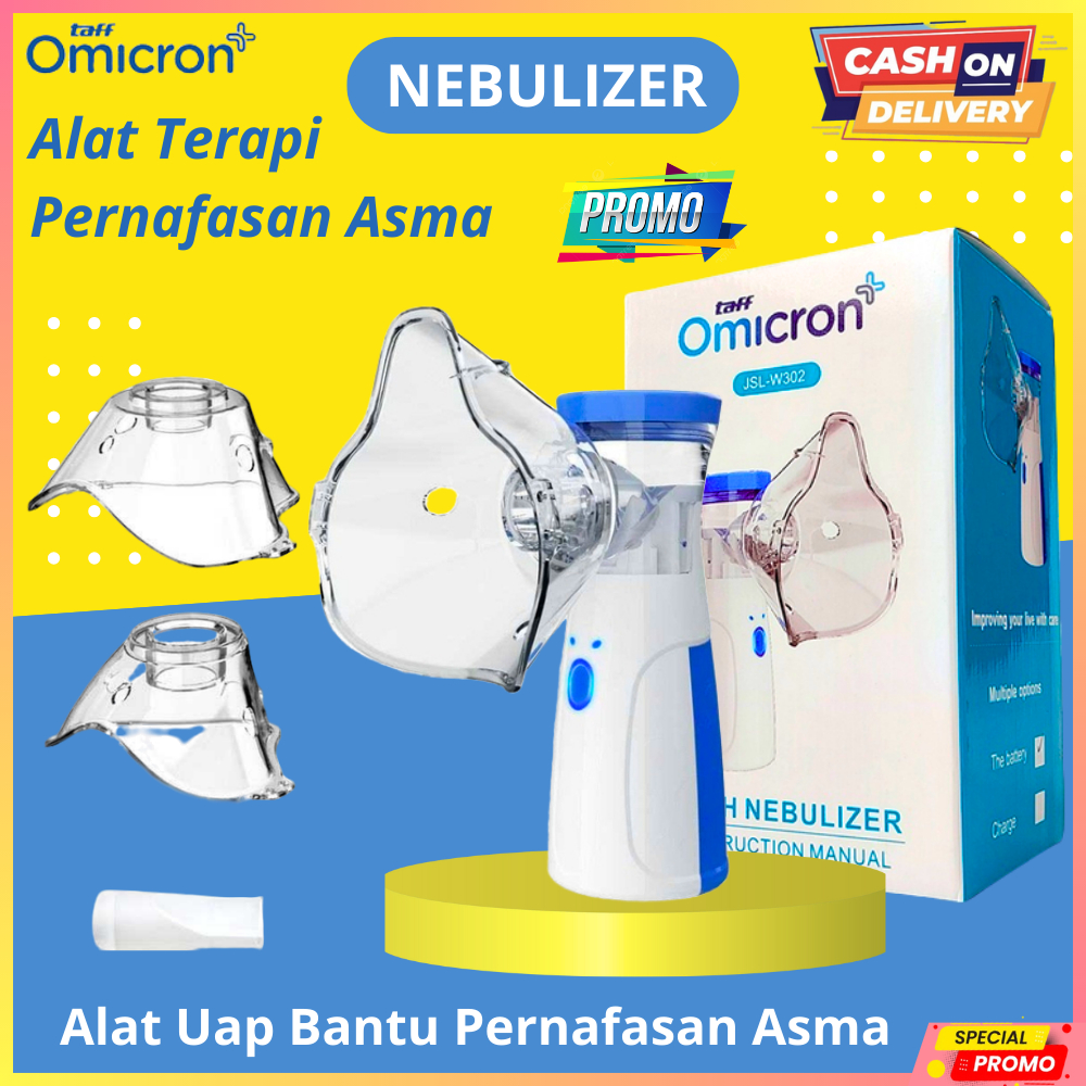 Jual Alat Uap Pernafasan Inhaler Nebulizer Sesak Nafas Asma Batuk Pilek ...