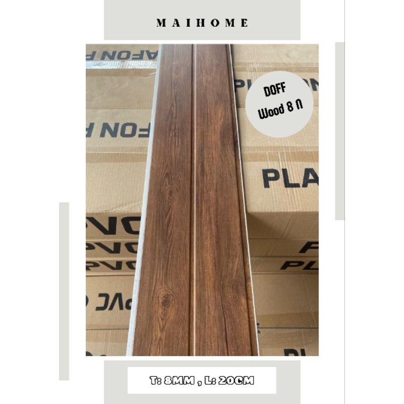 Jual Plafon PVC Doff Serat Kayu MAIHOME Wood-8 Nat (Perlembar) | Shopee ...