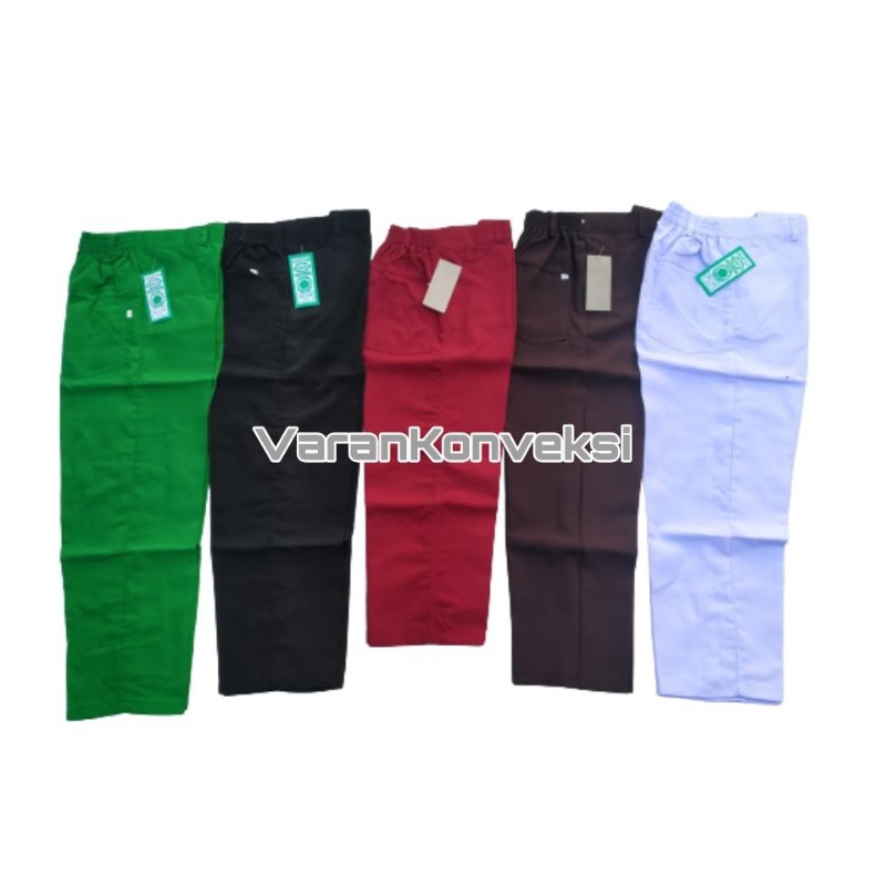 Jual CELANA PANJANG Sekolah SD Laki SD Seragam Sekolah SD MI Warna MERAH PUTIH HITAM COKLAT ...