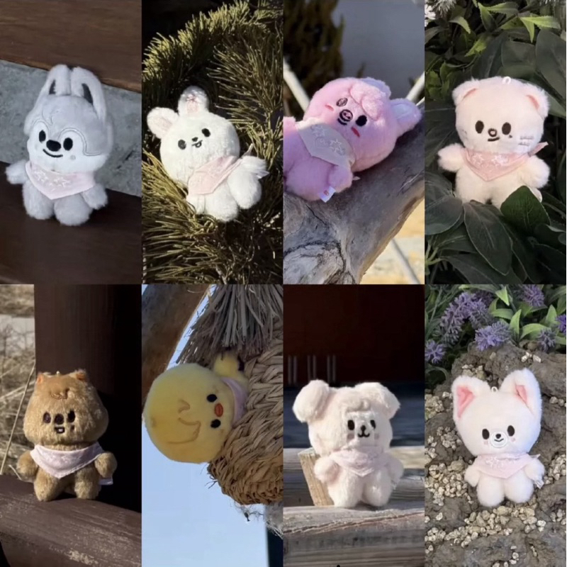 Jual SKZOO 5’Clock Keyring FanMeeting Stray Kids Mini Keychain SKZ 5 ...