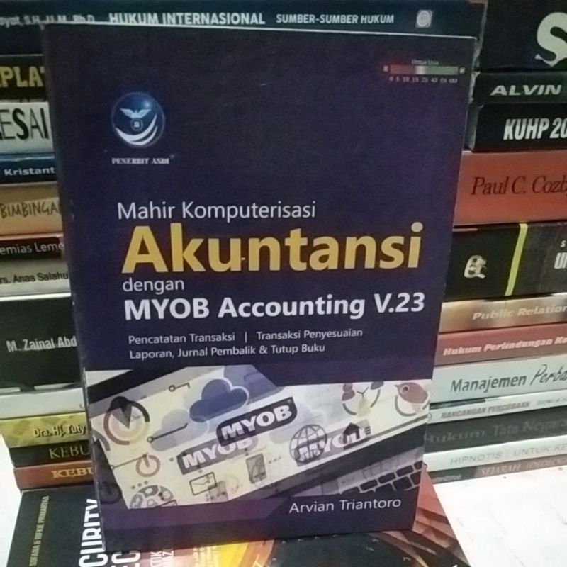 Jual mahir komputerisasi akuntansi dengan myob accounting v.23 arvian triantoro | Shopee Indonesia