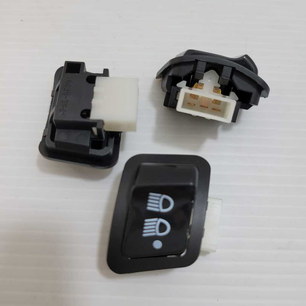 Jual Tombol Saklar Switch 3 Titik On Off Dimmer Lampu Jauh Dekat Sepeda ...