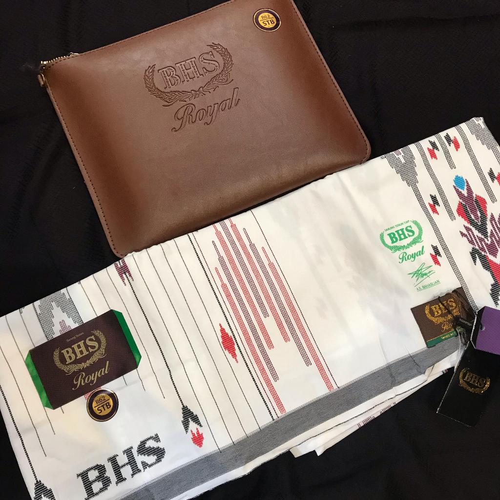 Jual SARUNG BHS ROYAL STB R62 (ORIGINAL BERTANDA TANGAN) | Shopee Indonesia