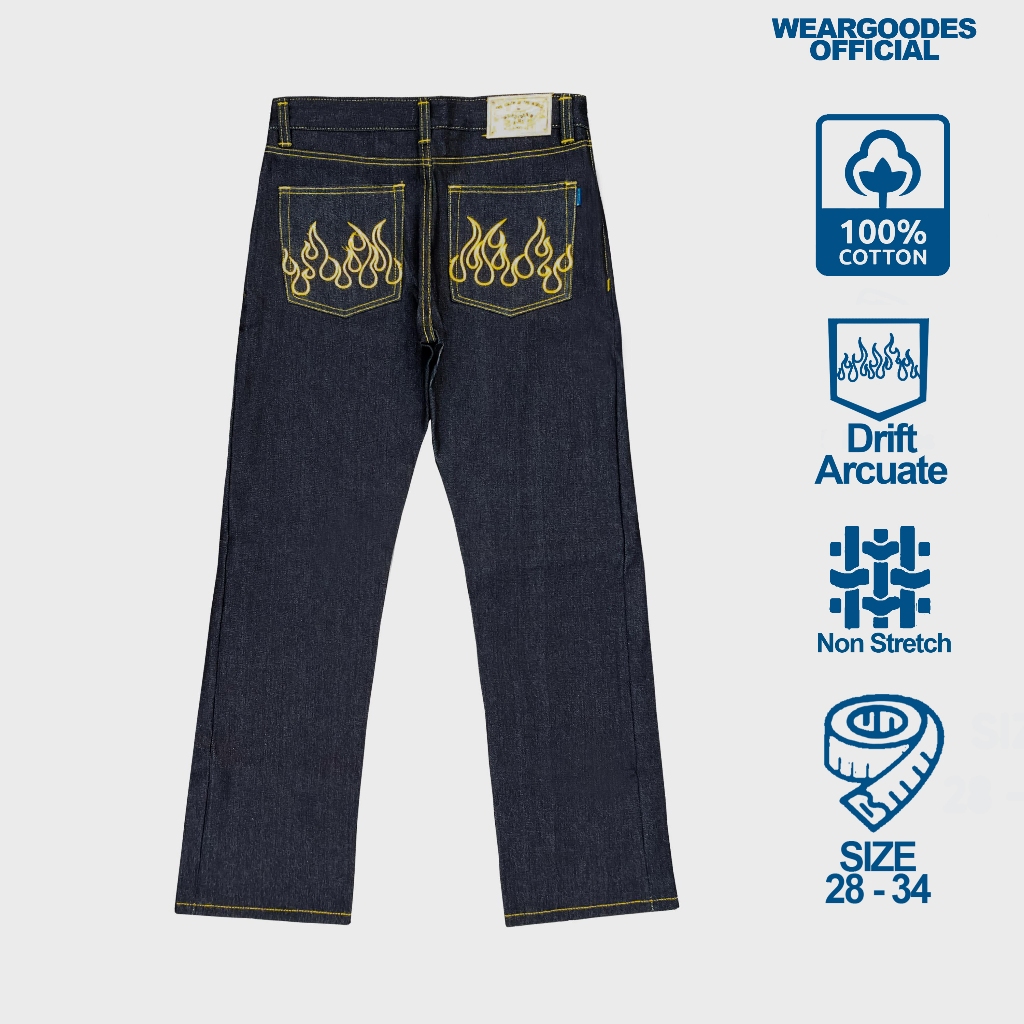Jual Weargoodes Jeans Celana Denim Pria Selvedge Shellstitch Accent ...