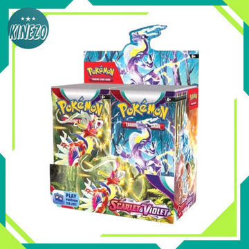 Jual Pokemon Scarlet Violet Base SV01 Booster Box 36CT Isi 36 Pack TCG Card Game Kartu Versi ...