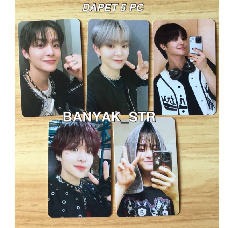 Jual [READY STOCK] 5 PHOTOCARD PARK JIHOON TREASURE SELCA UNOFFICIAL ...