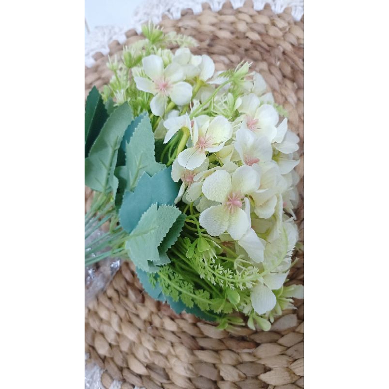 Jual bunga palsu verena hydrangea | Shopee Indonesia
