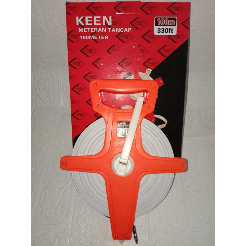 Jual meteran tanah pvc keen 100m | Shopee Indonesia