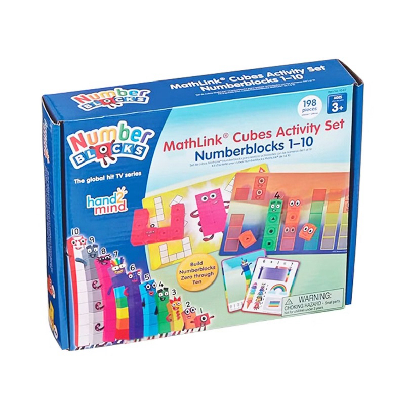 Jual Hand2Mind - Numberblocks MathLink Cubes 1–10 Activity Set | Shopee Indonesia