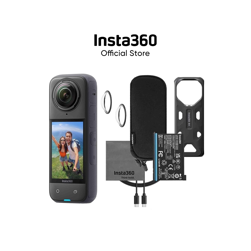 Jual Insta360 X4 Action Camera 360° 8K UHD Timelapse 11K AI Gesture Control | Shopee Indonesia