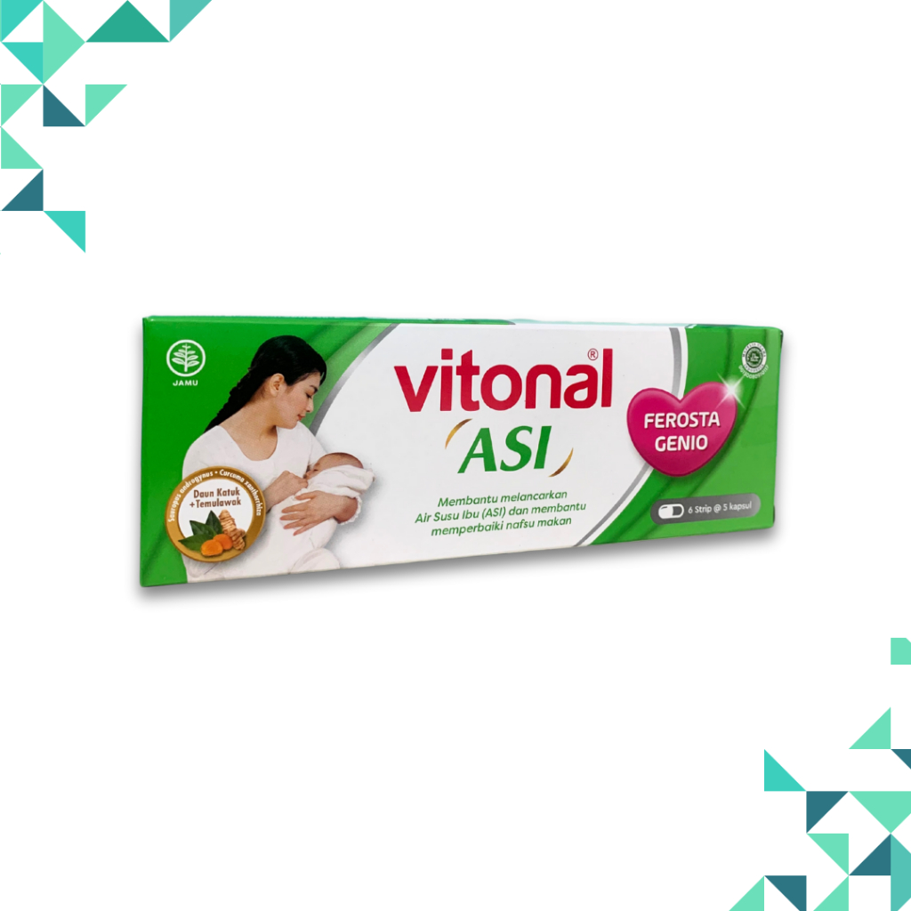 Jual VITONAL ASI - Suplemen Pelancar ASI | Shopee Indonesia