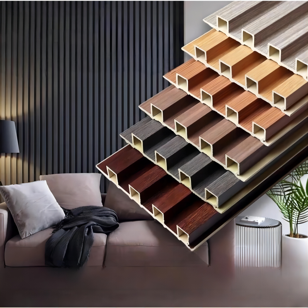 Jual 【COD】WPC Panel Premium Tahan Air Panjang 3 Meter PVC KAYU / Wpc Wall Panel / Wall Panel ...