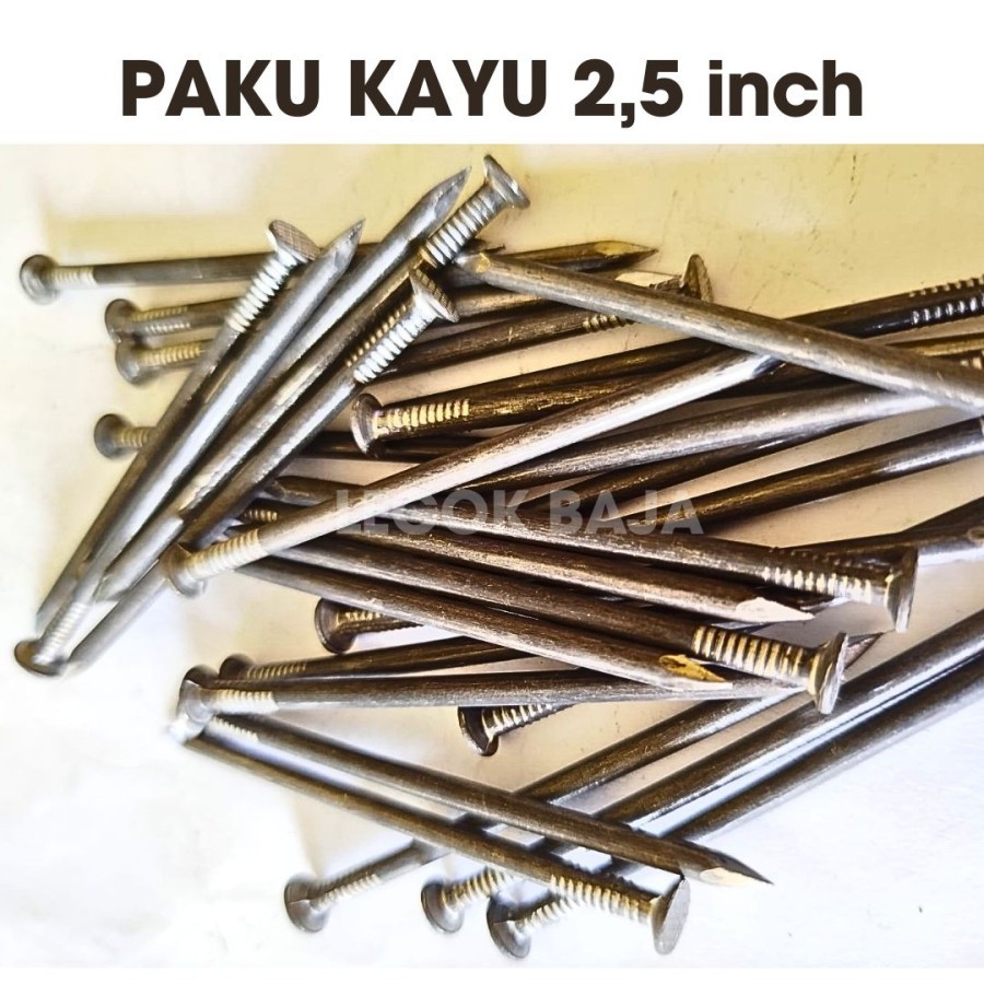 Jual PAKU KAYU 2,5 INCH / PAKU 6CM / PAKU TRIPLEK / PER KG / PER DUS GROSIR | Shopee Indonesia