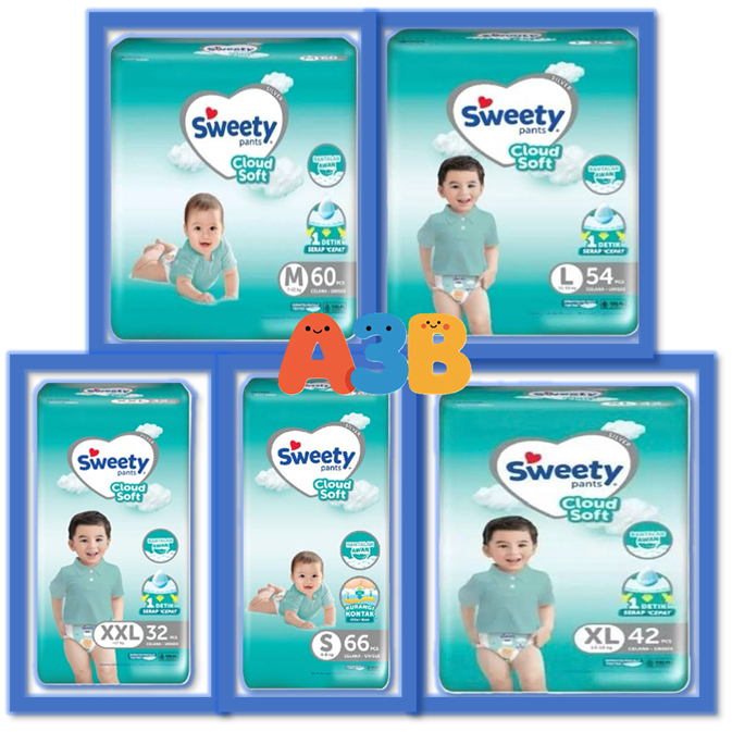 Jual Sweety SILVER Pants Jumbo S66/M60/L54/XL42/XXL32 | Shopee Indonesia
