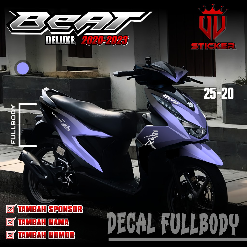 Jual Decal Sticker Full Body Honda Beat Deluxe Street 2020 2021 2022 ...