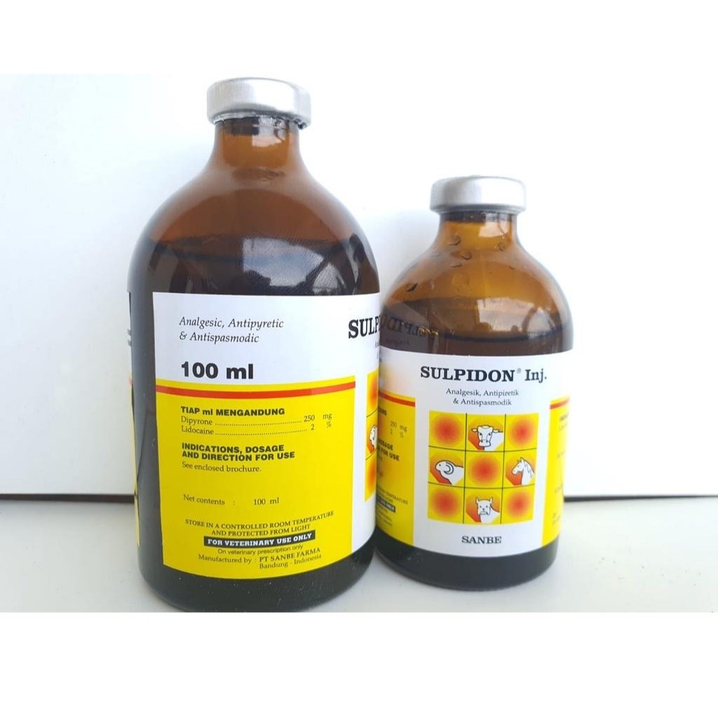 Jual SULPIDON INJ (Penurun Panas Pada Hewan) | Shopee Indonesia