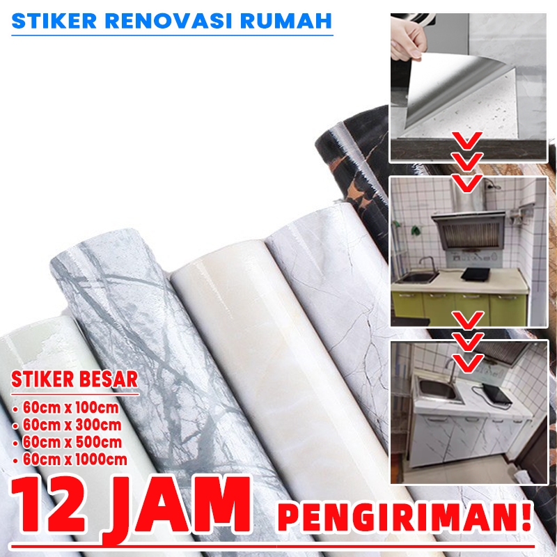 Jual 【mahal】wallpaper dinding dapur wallpaper meja dapur wallpaper ...