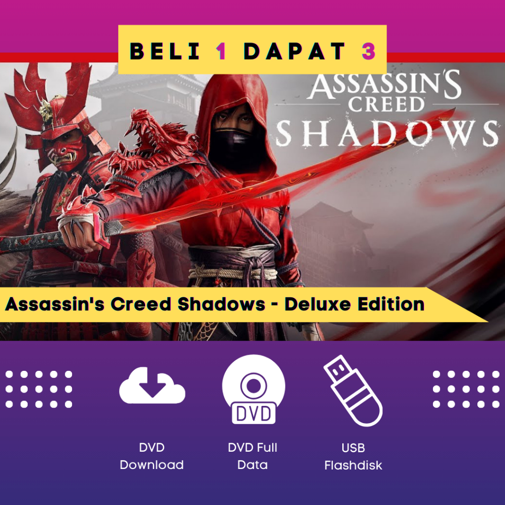 Jual Assassin's Creed Shadows Deluxe Edition | Game PC Original ...