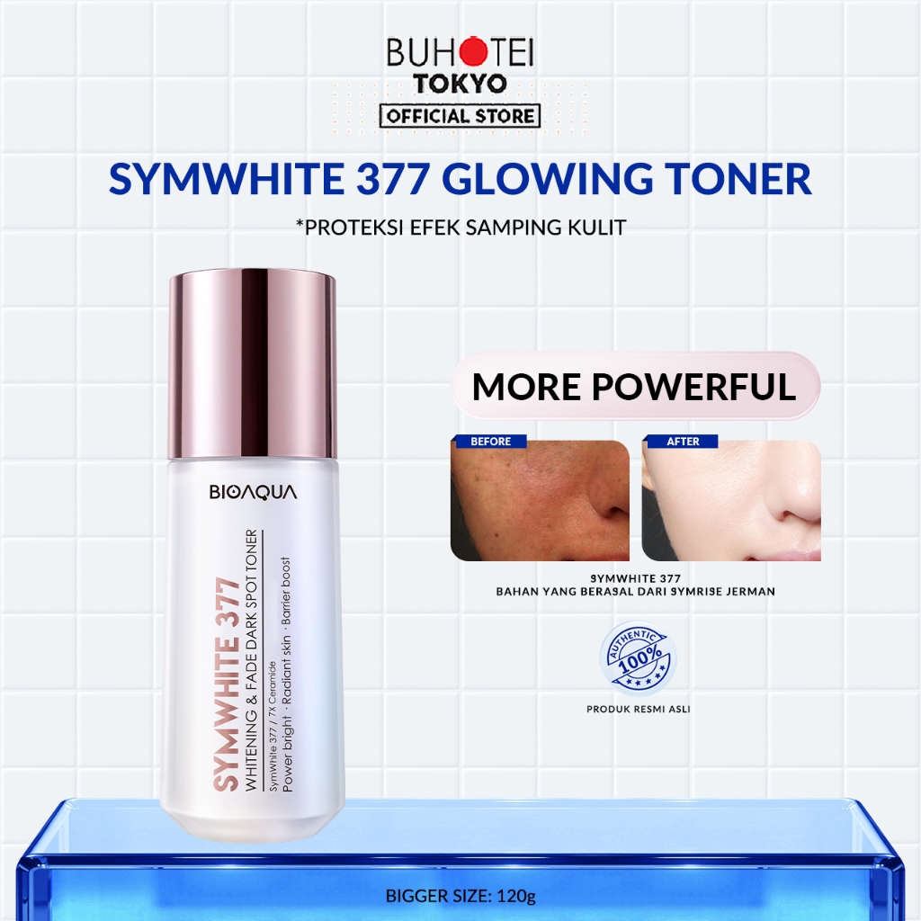Jual 【5% Niacinamide】BUHOTEI BIOAQUA SymWhite 377 Whitening & Fade Dark Spot Toner 120ml BPOM ...