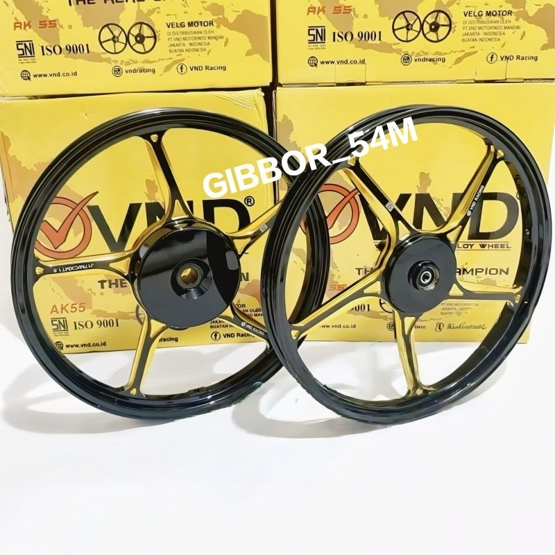 Jual Velg VND AK55 Twotone Ring 17 Vario125/Vario150/Vario 110/Beat ...