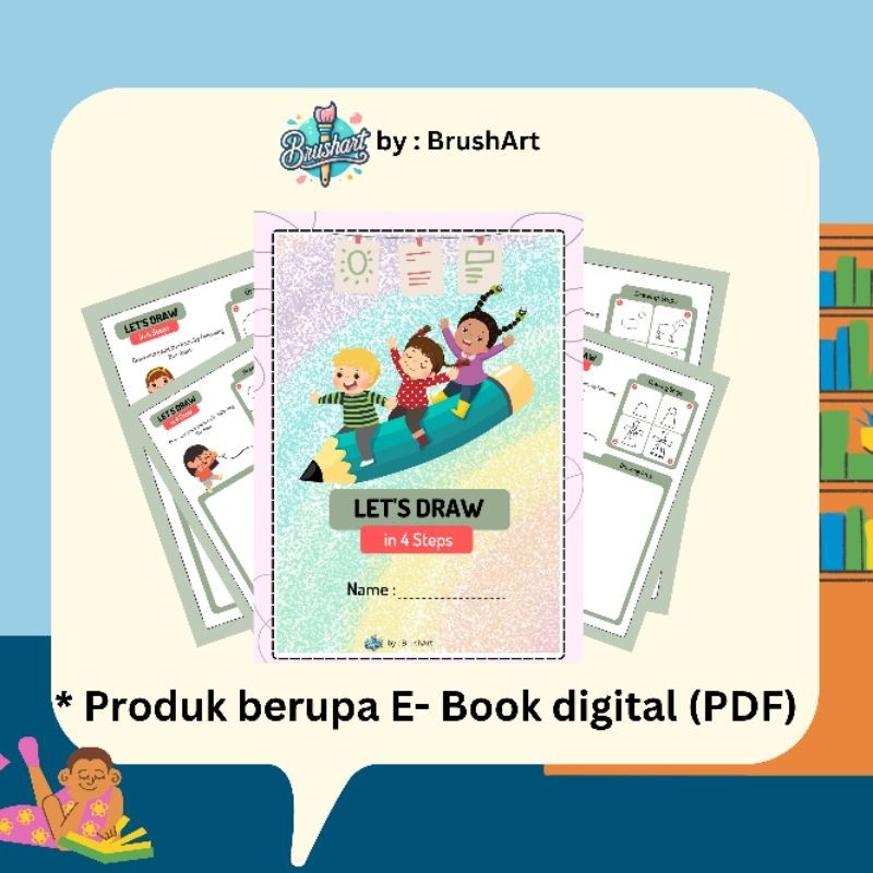 Jual Printable Worksheet Digital Menggambar 20+ Lembar PDF | Shopee ...