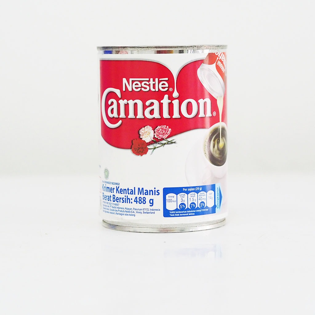 Jual Susu Kental Manis Nestle Carnation - Berat 488 gram | Shopee Indonesia