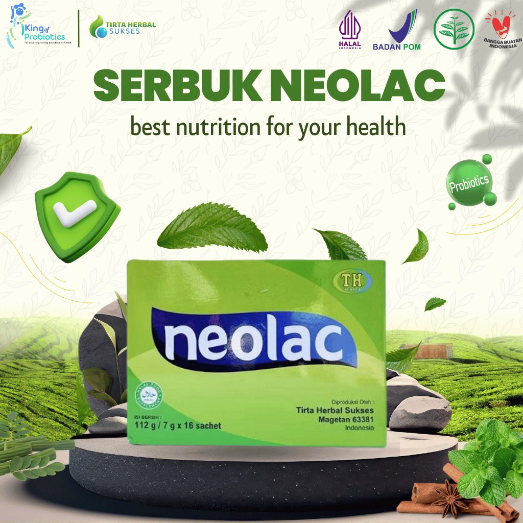Jual Bioth Neolac Probiotik Serbuk Kemasan Sachet 16x7gr BPOM Membantu ...