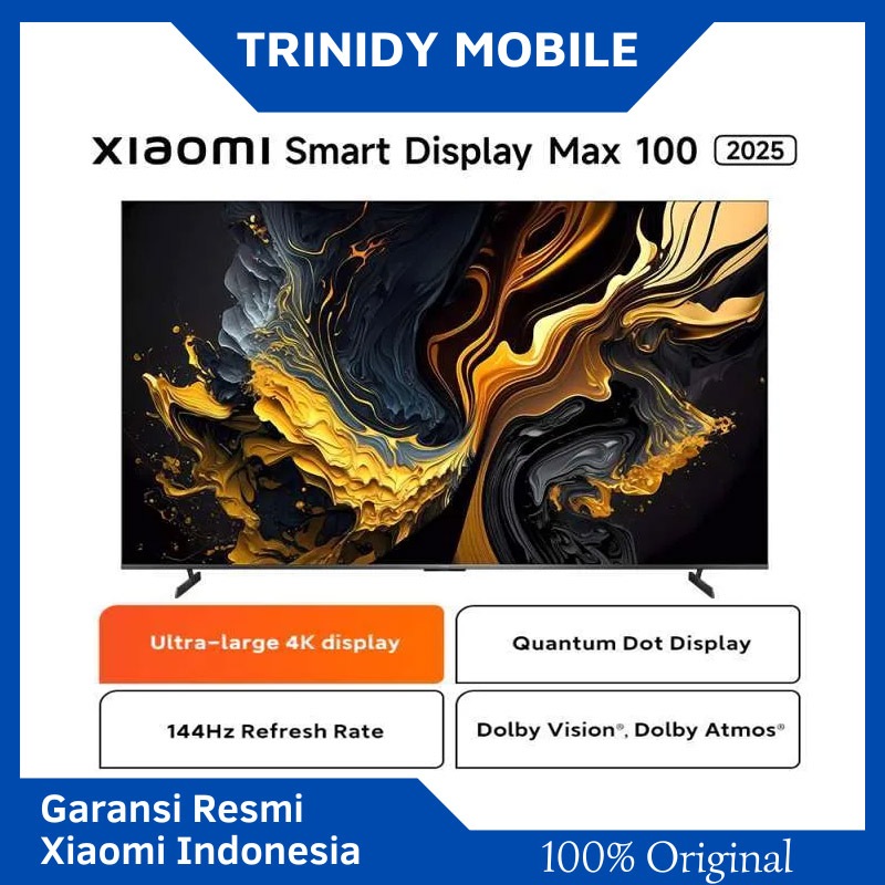 Jual Xiaomi Smart Display Max 100 2025 - Google TV 100 inch QLED ...