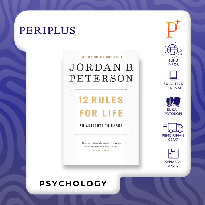 Jual 12 Rules for Life : An Antidote to Chaos by Jordan B. Peterson - 9780735278516 | Shopee ...