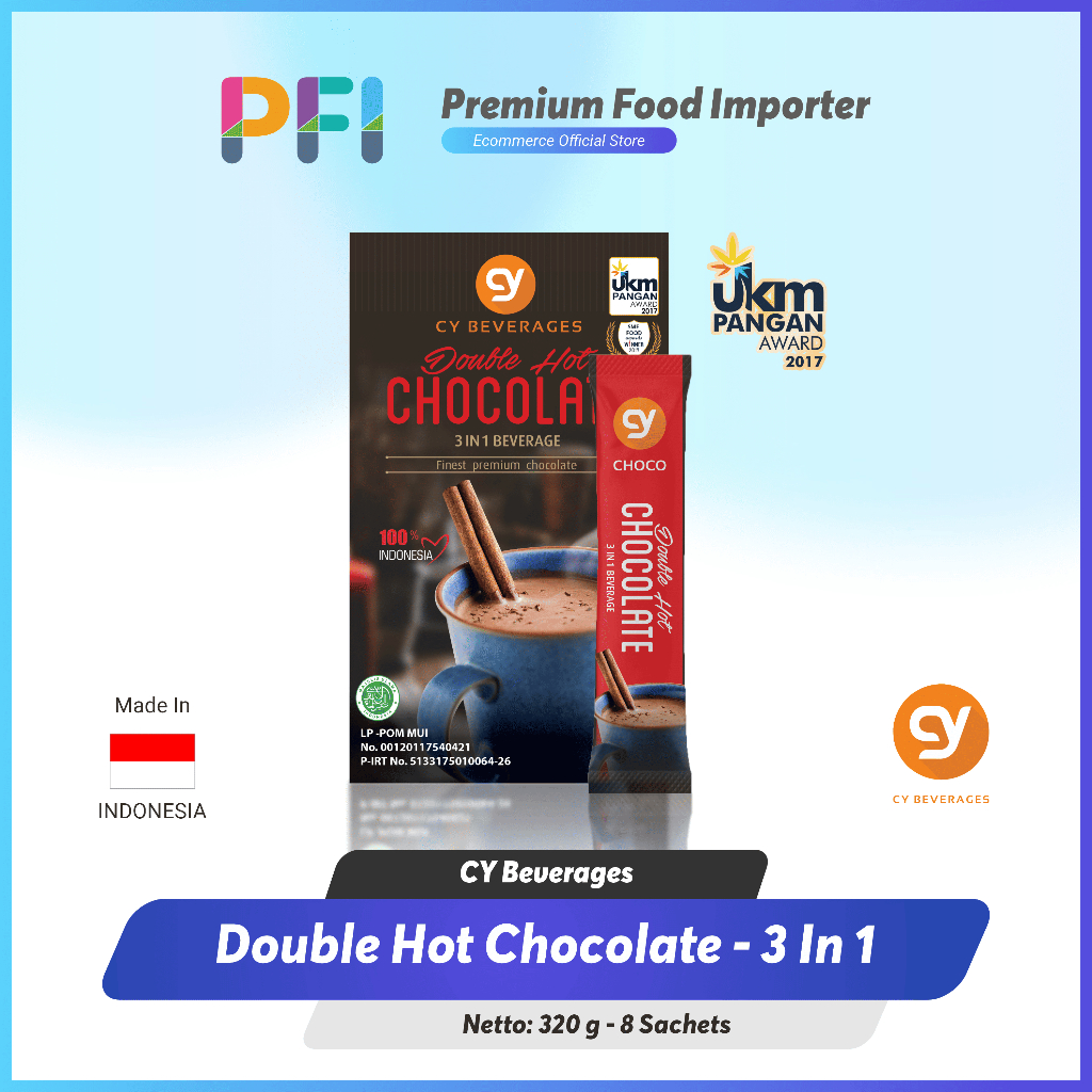 Jual CY Choco Double Hot Chocolate Box 8s | Shopee Indonesia