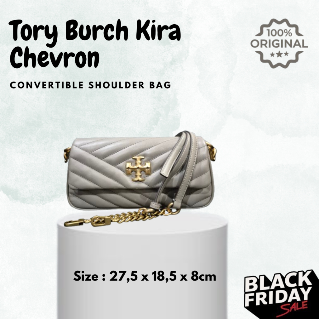 Jual Kira Chevron Convertible Shoulder Bag | Shopee Indonesia