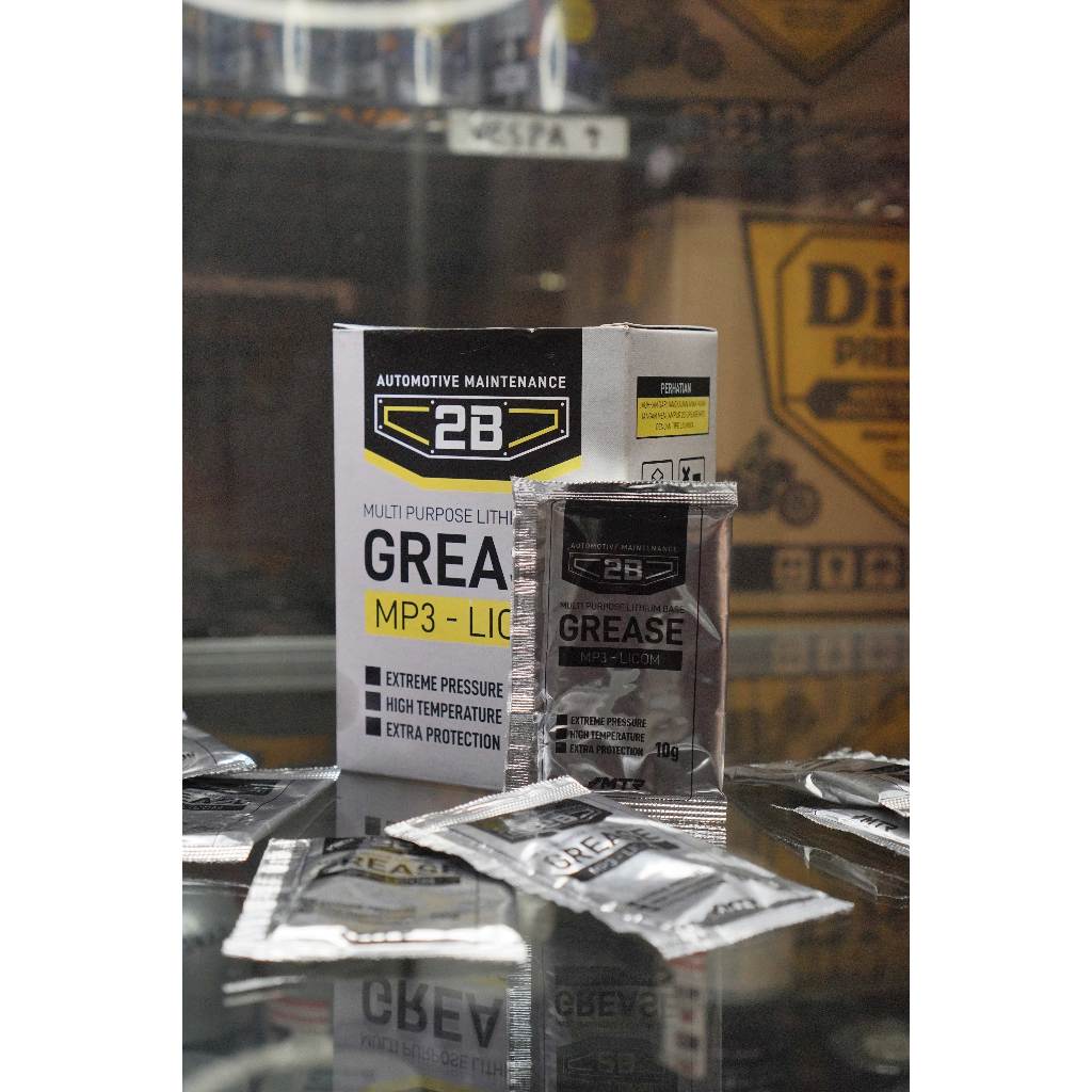 Jual 2b multi purpose lithium grade grease paslin sachet hi temperature ...