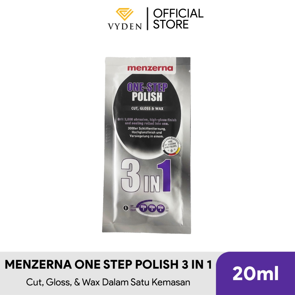 Jual MENZERNA One Step Polish 3 in 1 20ml Sachet Poles Instant All in ...