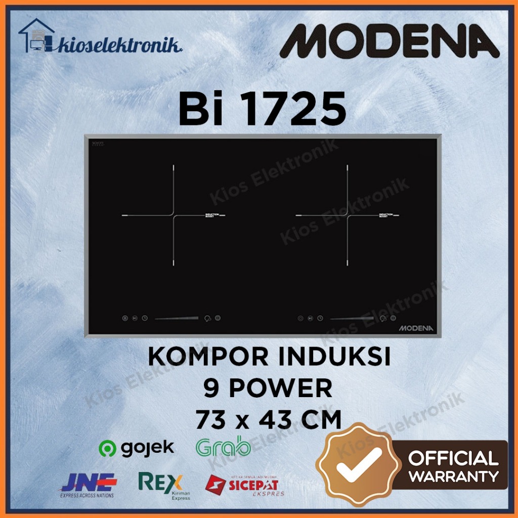 Jual Modena Bi1725 Kompor Induksi - Magne BI 1725 - induction - Tanam ...