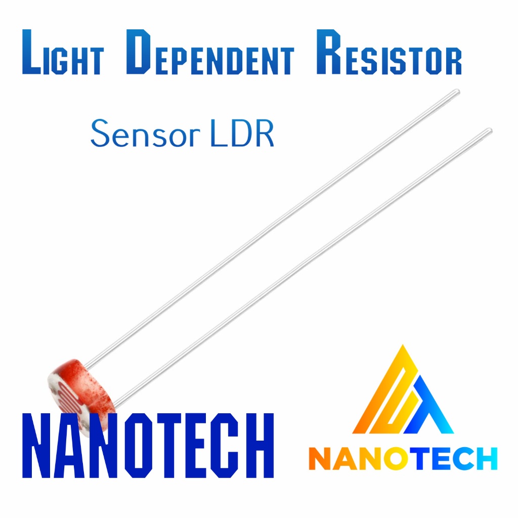Jual LDR 5mm Light Dependent Resistor Photo Photoresistor sensor cahaya ...