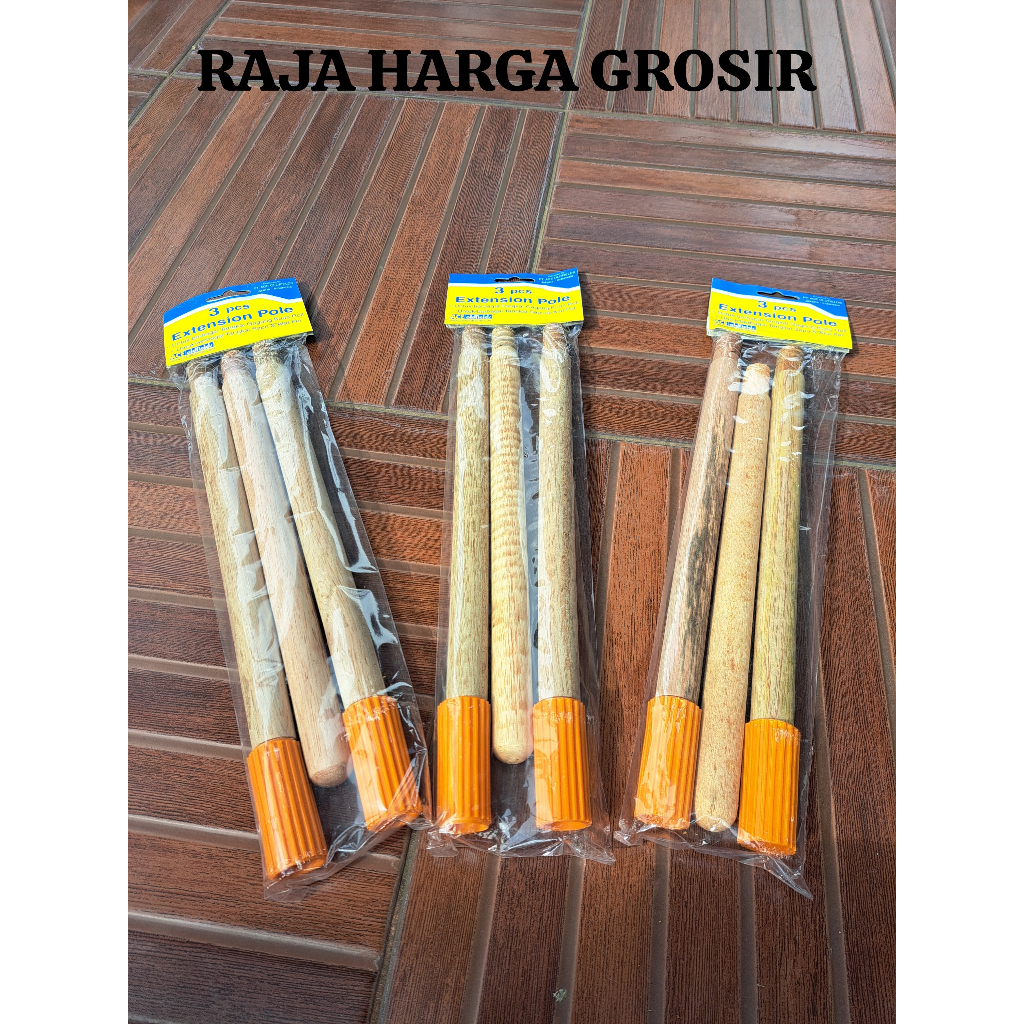 Jual Tongkat Cat Kuas Rol ACE 3 piece / Stik Pemanjang Roll Extension ...