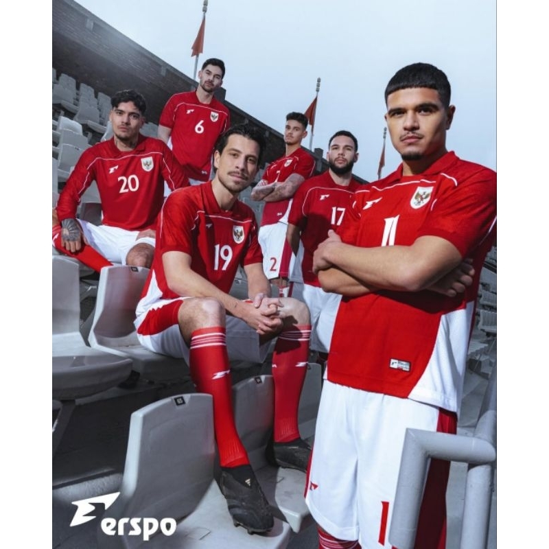 Jual Jersey erspo baru timnas home rv size L | Shopee Indonesia