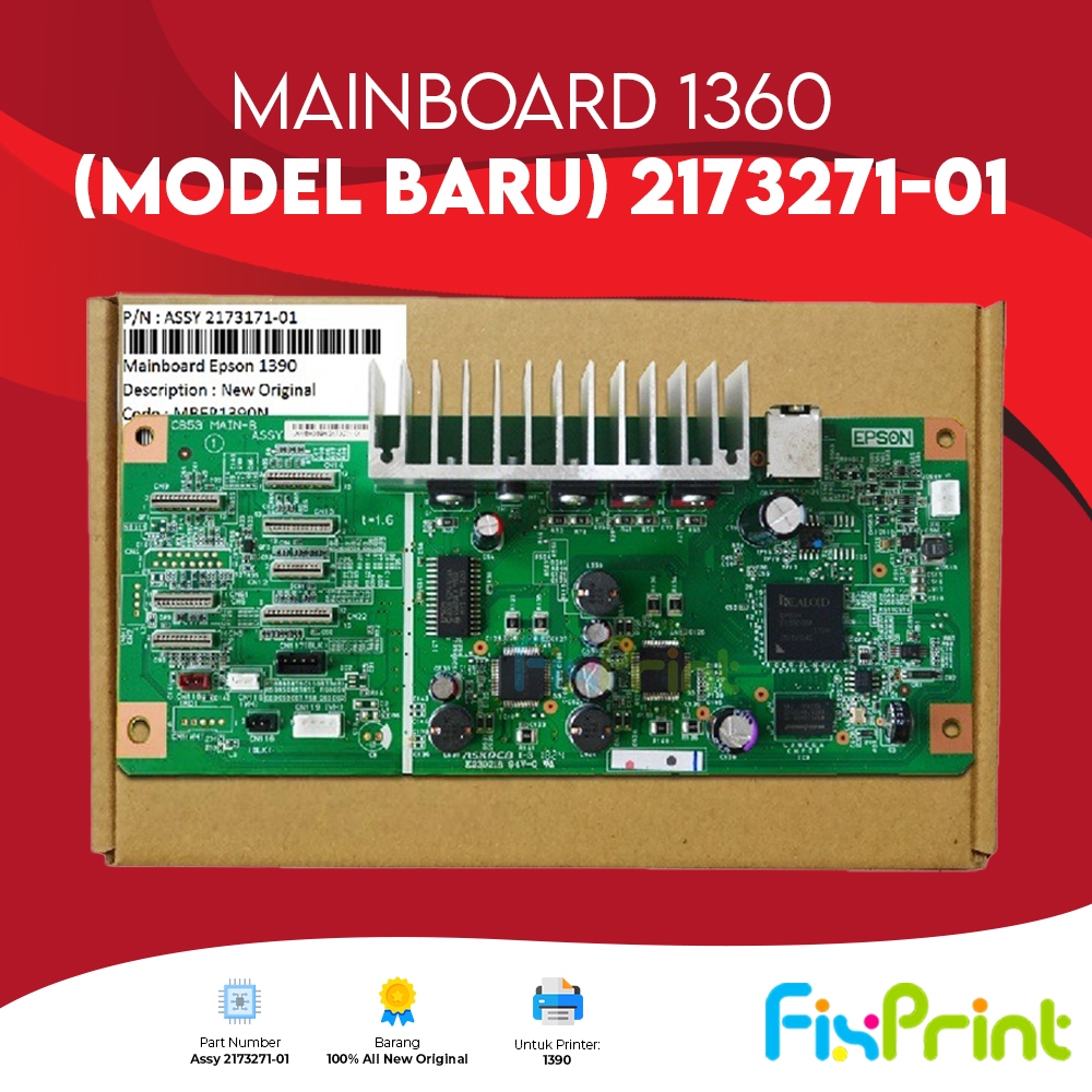Jual Board Printer Epson R-1390, Mainboard R1390, Motherboard Epson R ...