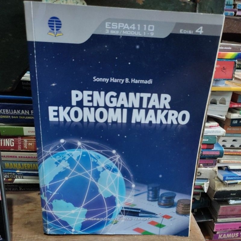 Jual BUKU PENGANTAR EKONOMI MAKRO EDISI 4 (UNIVERSITAS TERBUKA) ORIGINAL | Shopee Indonesia