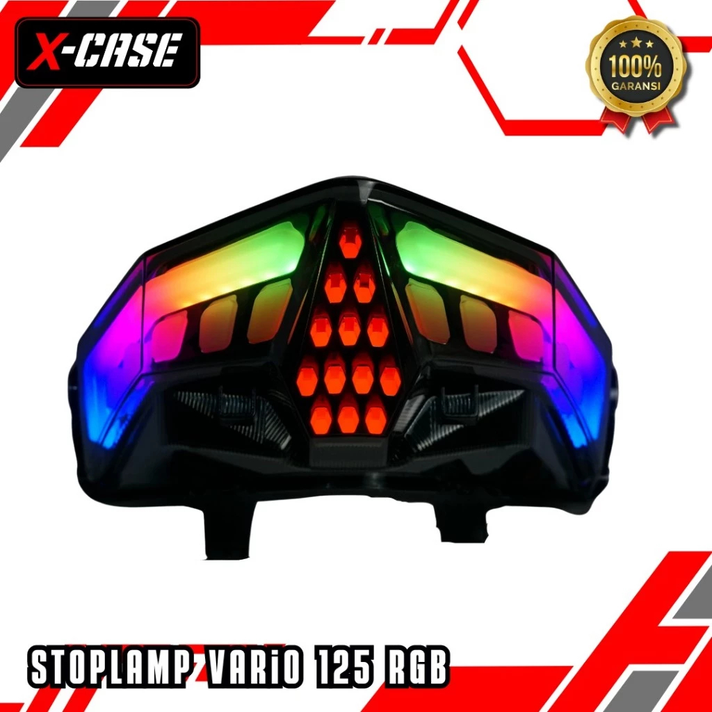 Jual Lampu Stop Vario125 New 150 Vario Click Rainbow Rgb Universal ...