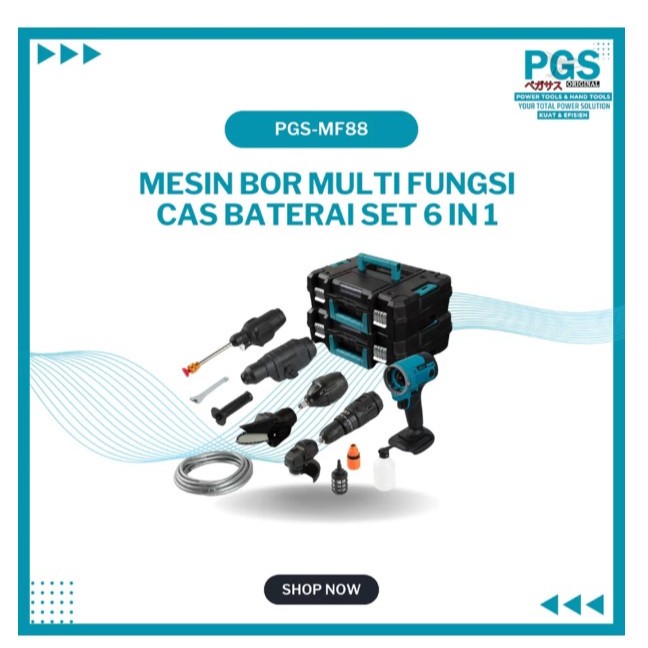 Jual JS8 TOOLS - HARGA 2 UNIT MESIN CORDLESS BOR MULTI FUNGSI CAS ...