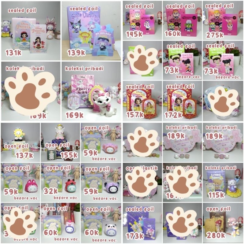 Jual (NEW YEAR SALE!!) MINISO BLINDBOX BLIND BOX KACANG MIKKO PPG ...