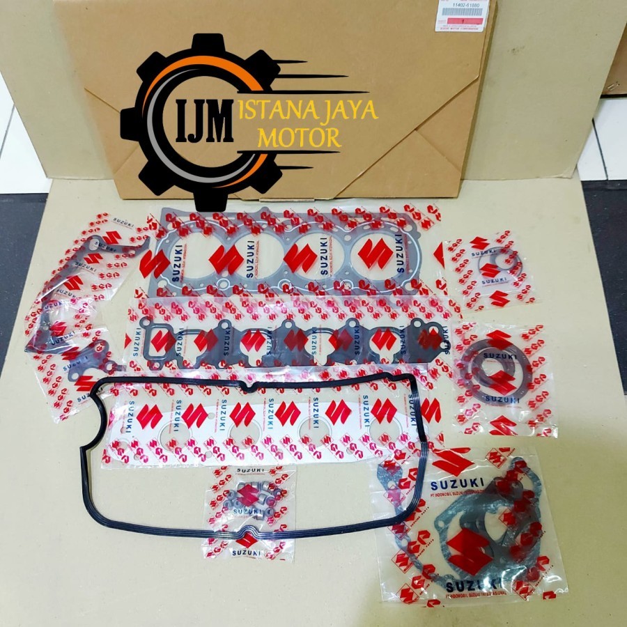 Jual PACKING FULL SET GASKET CYLINDER HEAD SET SUZUKI APV APV ARENA | Shopee Indonesia
