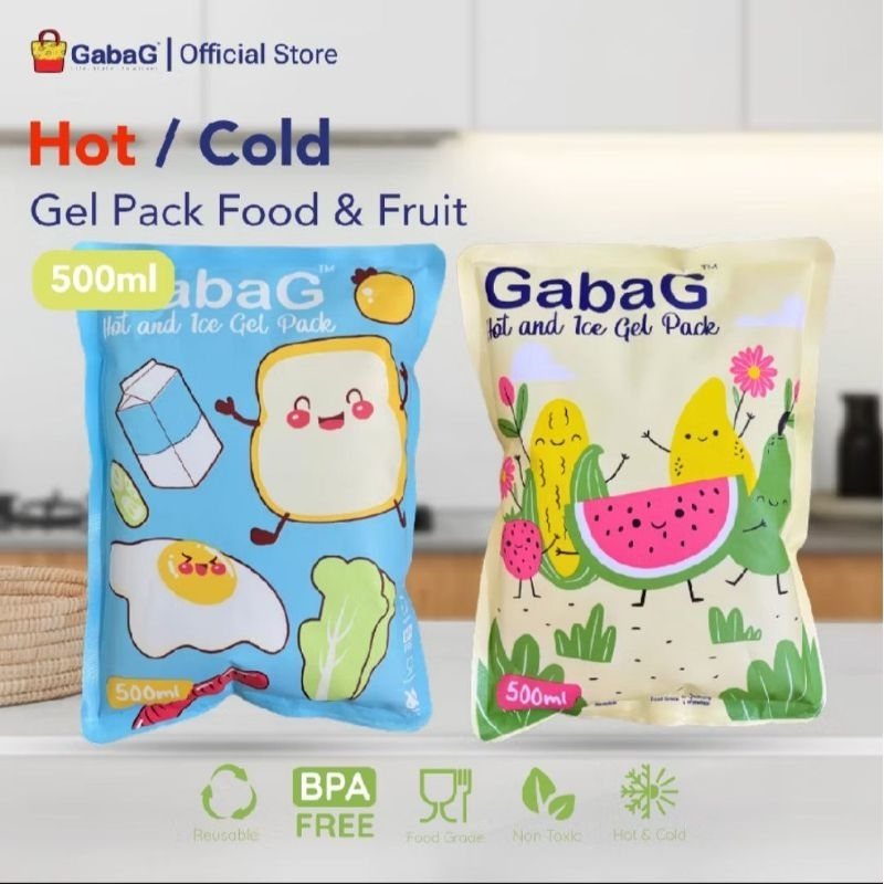 Jual GABAG ICE GEL PACK 500 GRAM GABAG NEW ARRIVAL UNTUK TAS ASI COLLER ...