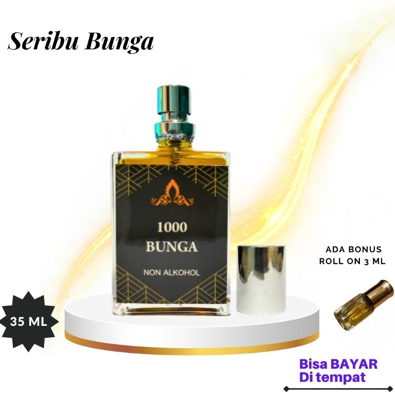 Jual Parfum Seribu Bunga Minyak Arab Saudi Murni Non Alkohol 35 ml 1000 ...