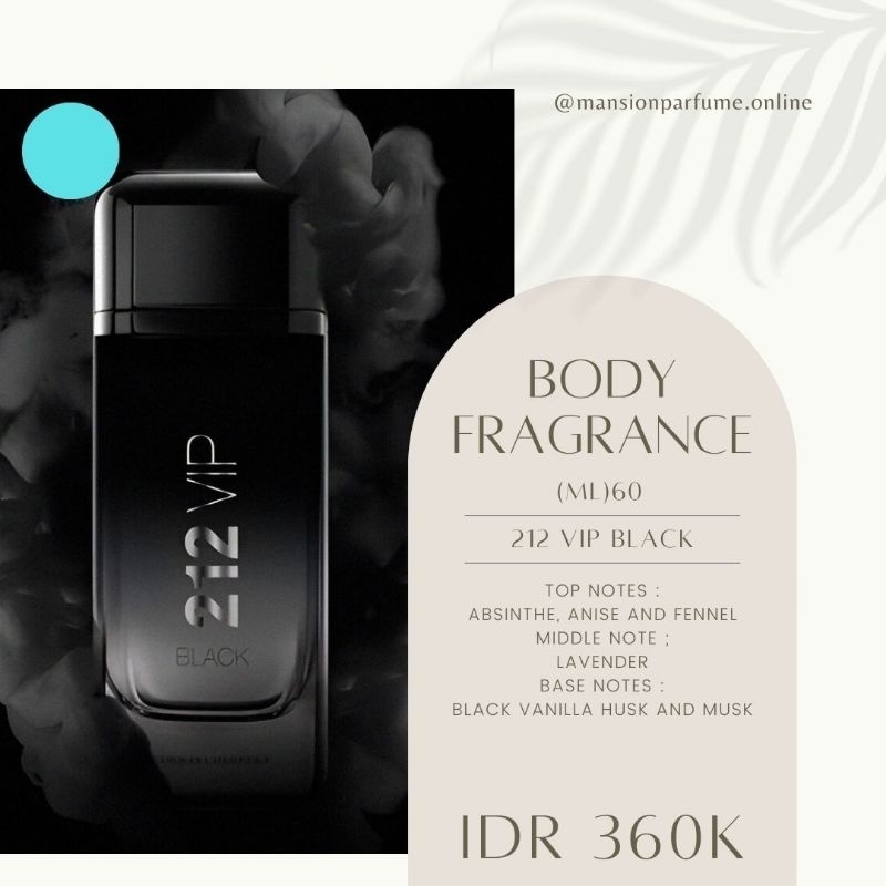 Jual MANSION Signature Plus Parfum , VIP Black | Shopee Indonesia