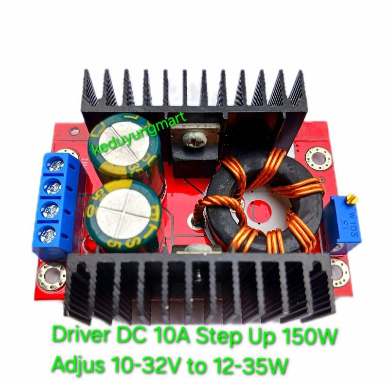 Jual Step Up DC 10A 150W modul penaik tegangan | Shopee Indonesia