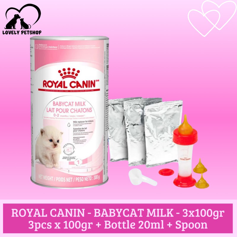 Jual ROYAL CANIN BABYCAT MILK 3x100gr- Susu Royal Canin | Shopee Indonesia
