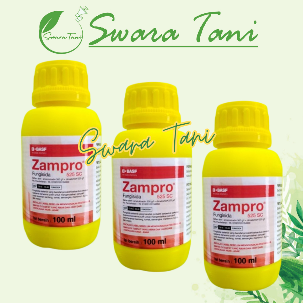 Jual Fungisida Zampro 525 SC Isi 100ml Yang Bersifat Sistemik dan ...